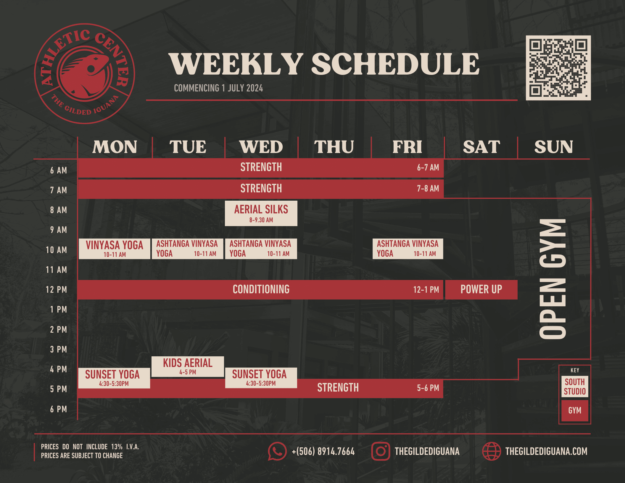 Group Classes | Fitness Classes In Nosara | The Gilded Iguana